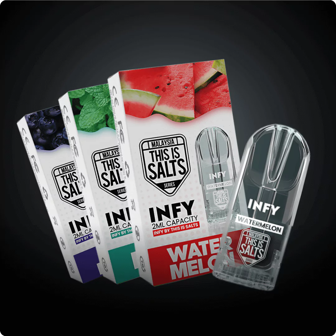 พอต infy ความพิเศษในรูปแบบบุหรี่ไฟฟ้า