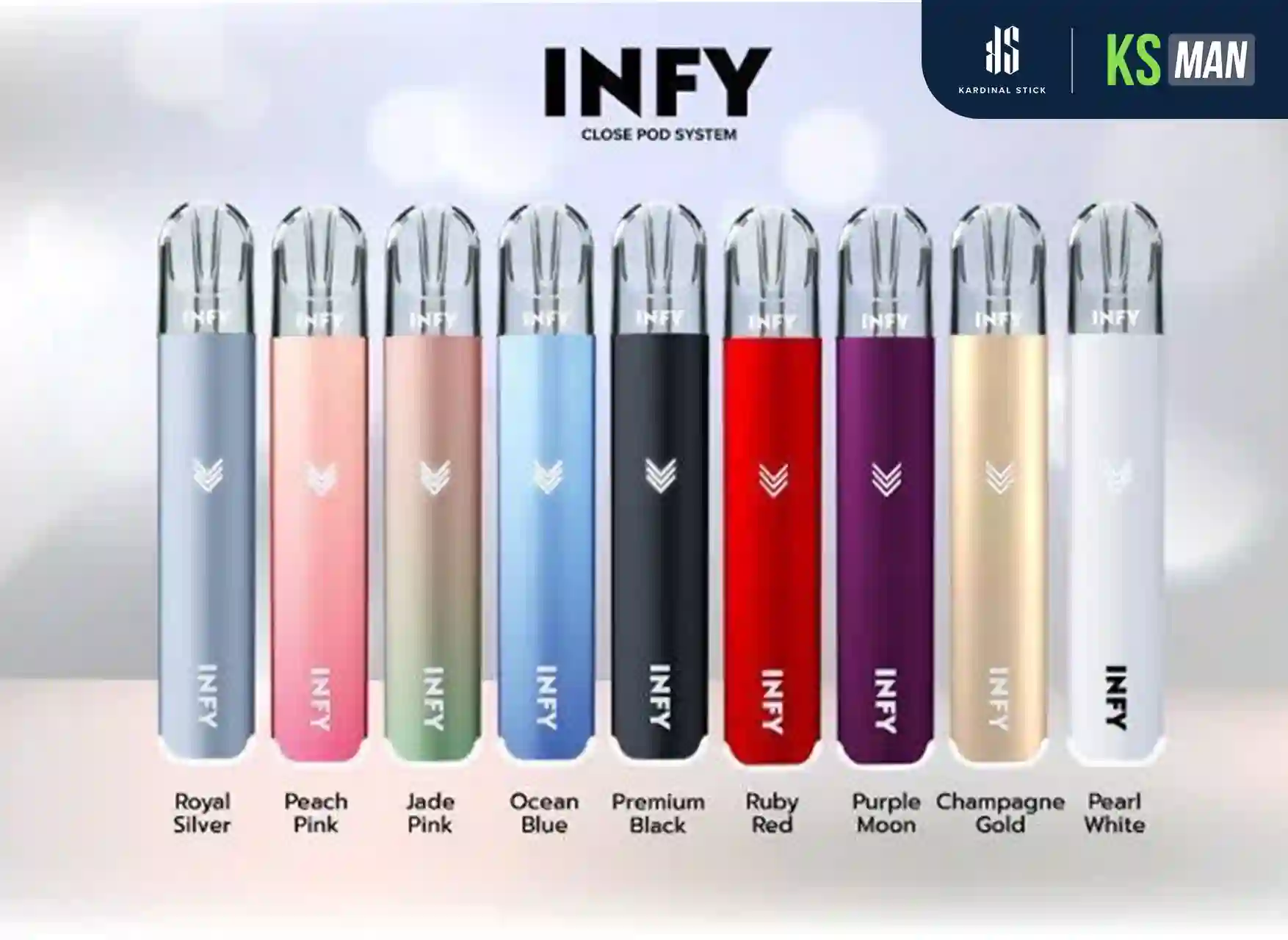 คุณสมบัติของ หัว infy ในน้ำยา Relx Infinity